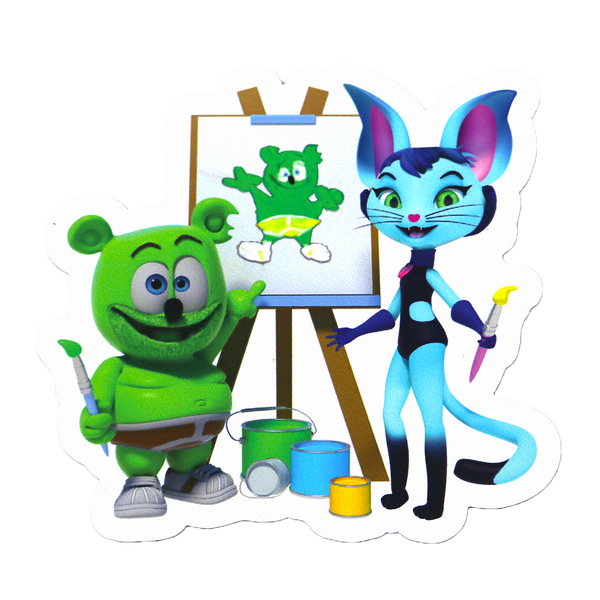 Gummibär (The Gummy Bear) & Kala Back to School Magnet – GummyBearShop