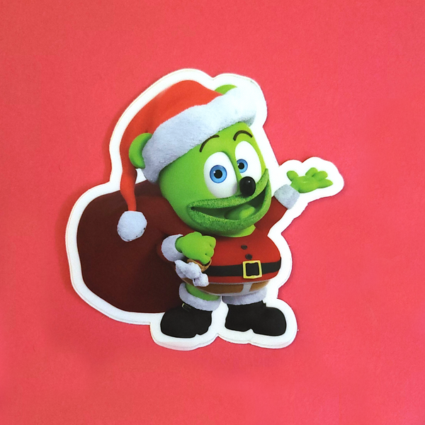 Gummibär (The Gummy Bear) Gummy Santa Sticker – GummyBearShop