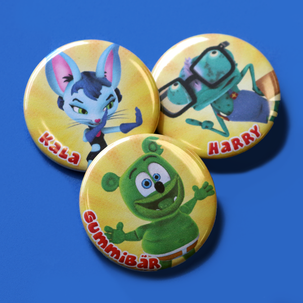Gummibär & Friends: The Gummy Bear Show Button Set – GummyBearShop