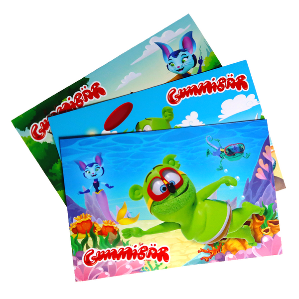 Gummibär (The Gummy Bear) Summer Vacation Post Cards – GummyBearShop